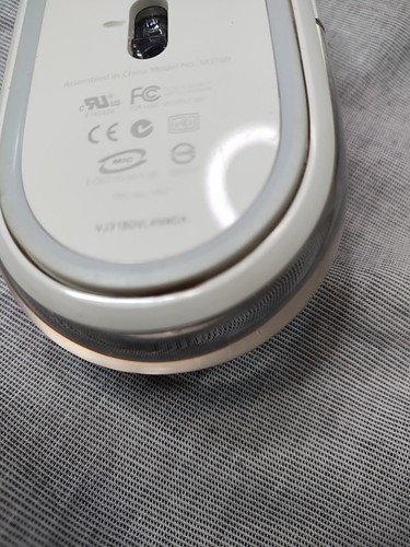 Apple Mouse M5769 Clear White Optical USB tested scuffed Mac Pro | eBay