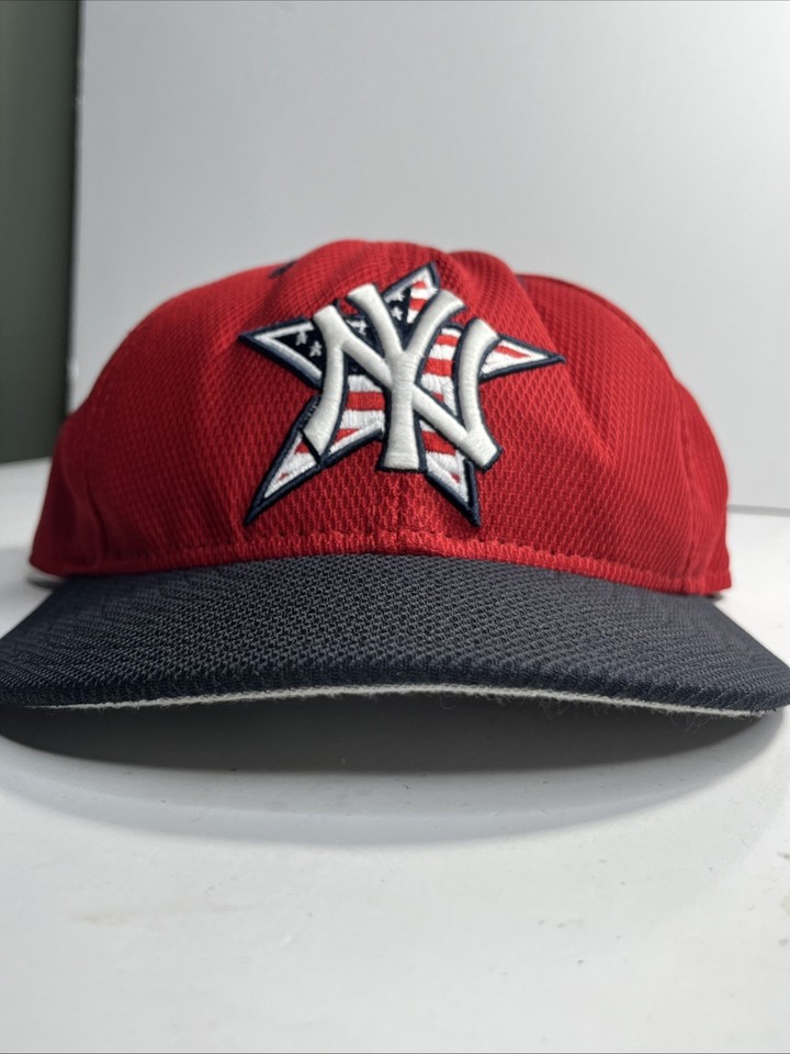 New York Yankees Red White And Blue Star Hat 7 1/4 57.7 Cm | eBay