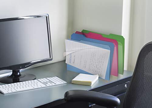 Clear View File Folder with Clear Front Sheet, Back to School Supplies ...