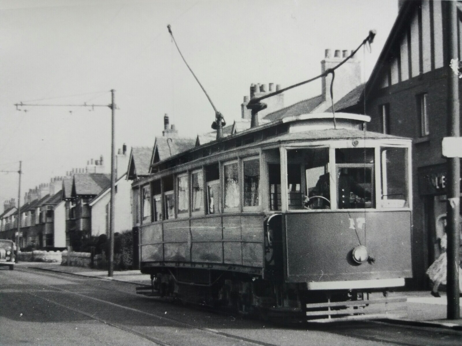 Original Vintage Photo Llandudno & Colwyn Bay Tram no17 02nd Aug 1955 M ...