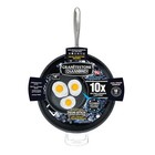 14" Extra Large Family Sized Frying Pan Skillet Triple Coated Non Stick ...