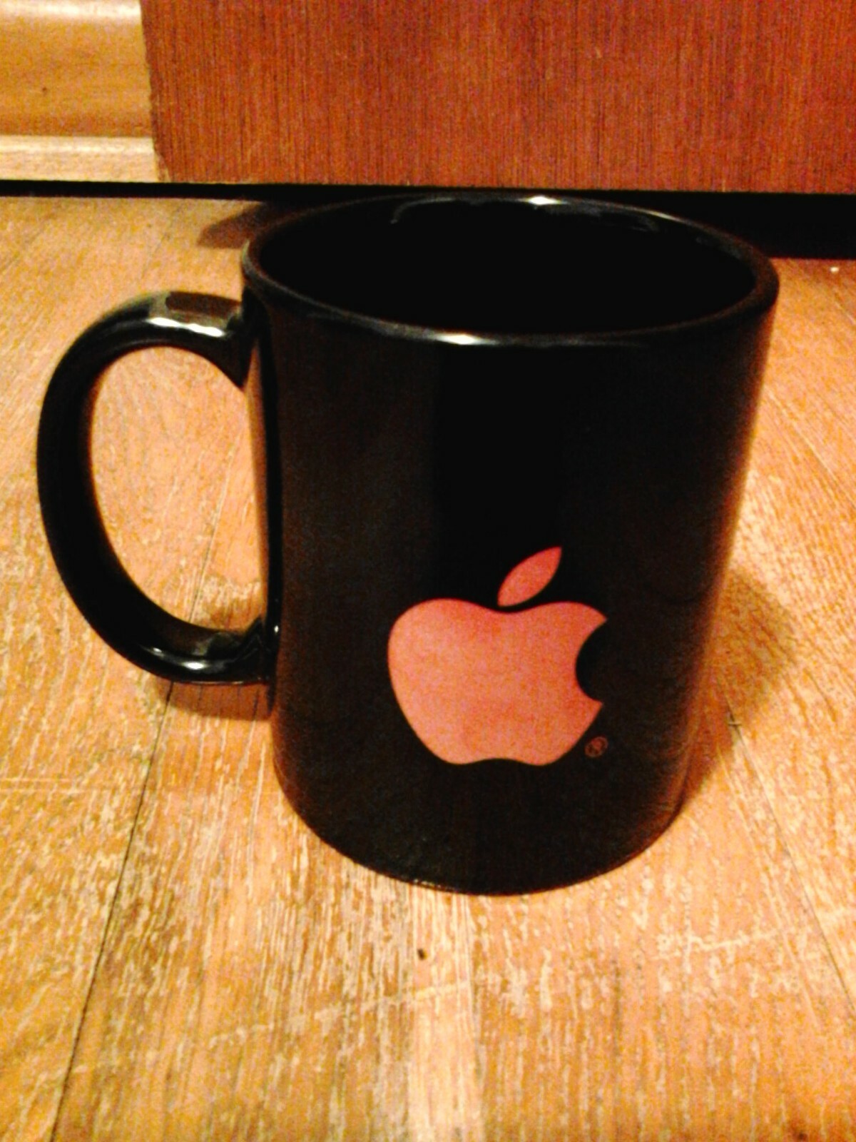 Vintage Apple Computer Coffee Mug, Black w/ Red Logo | eBay