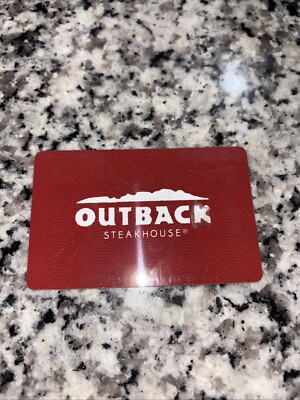 Outback Steakhouse $50 Gift Card 76750028274 | eBay