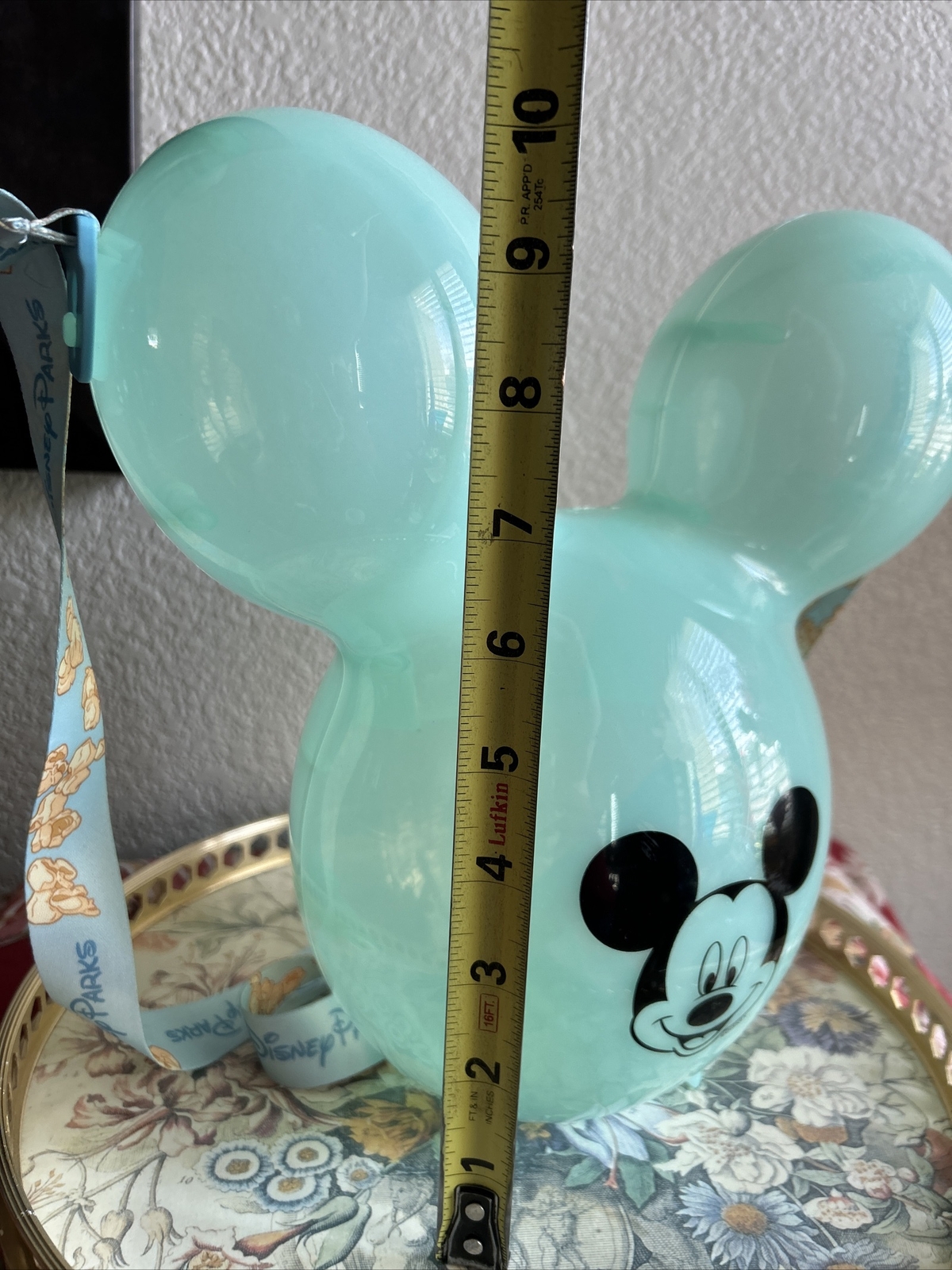 Disney Parks Mickey Plastic Balloon Bucket Light Green | eBay