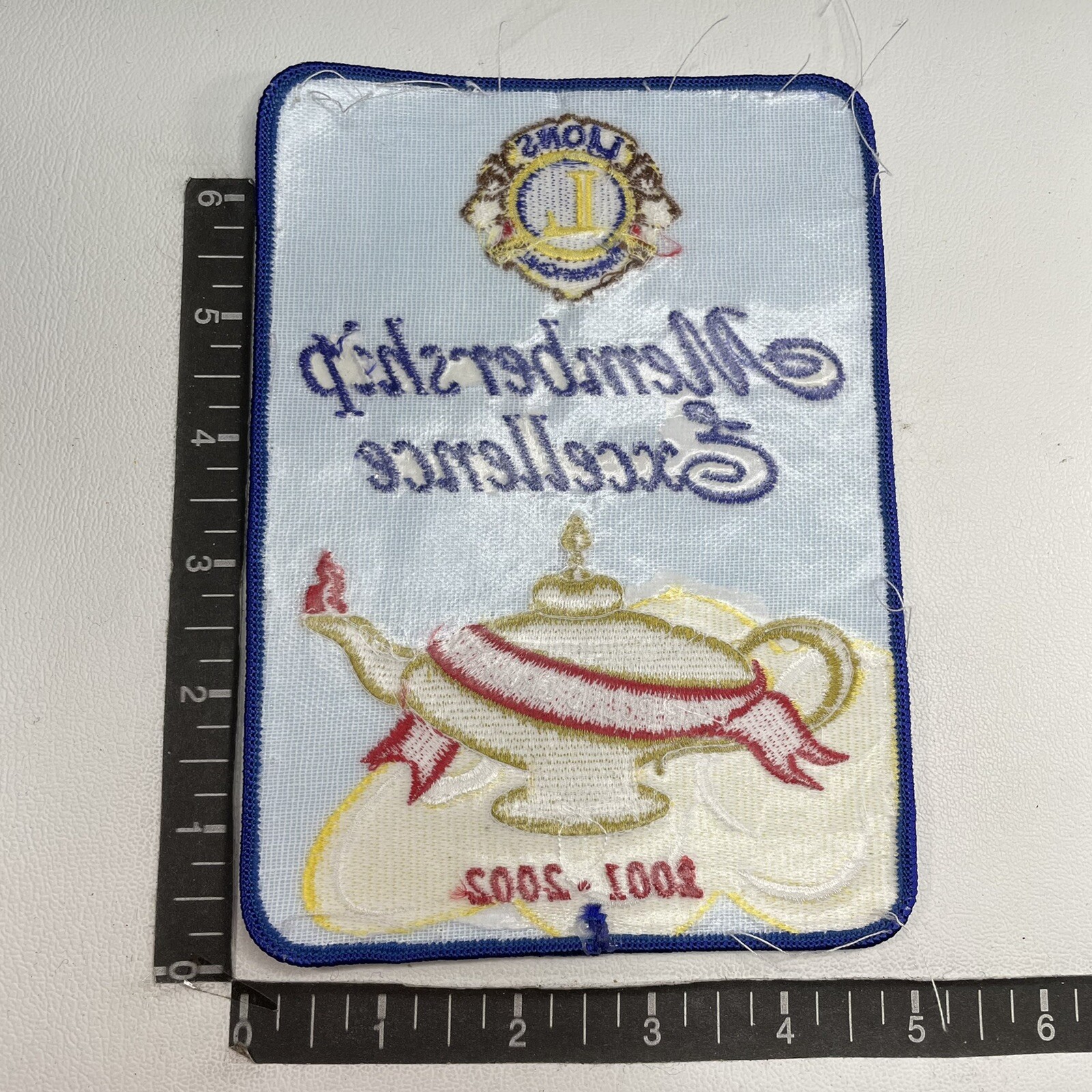 2001-2002 MEMBERSHIP EXCELLENCE Lions Club International Patch 09R6 | eBay