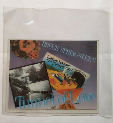Bruce Springsteen Tunnel Of Love Single 7 " UK Shape Photodisc Color ...