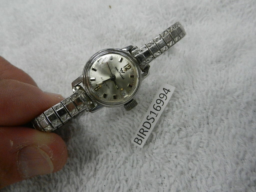 RARE VINTAGE WOMANS WALTHAM 17 JEWEL SWISS WATCH ETA … - Gem