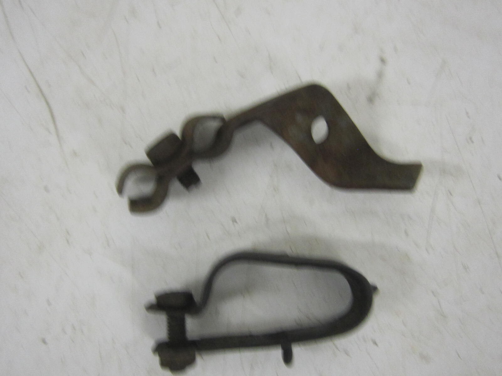 OIL COOLER LINE CLAMPS SBC BBC 305, 350, 5.7 454 7.4 73-87 CHEVY GMC GM ...
