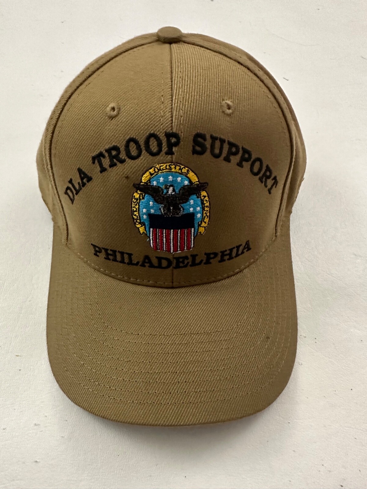 DLA TROOP SUPPORT PHILADELPHIA The Corps United States Beige Baseball ...