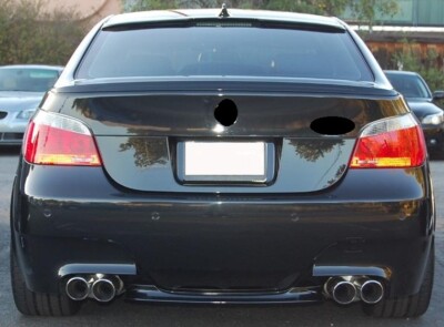 Fits For BMW E60 5 Series Saloon Rear Boot Trunk Spoiler Lip Wing Sport ...