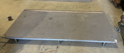 72 x 36 x 8”Tall Wenger Portable Platform Risers Stage Decks Rectangle ...