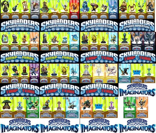 Skylanders NFC Cards - ALL Adventure Packs from all games | eBay UK
