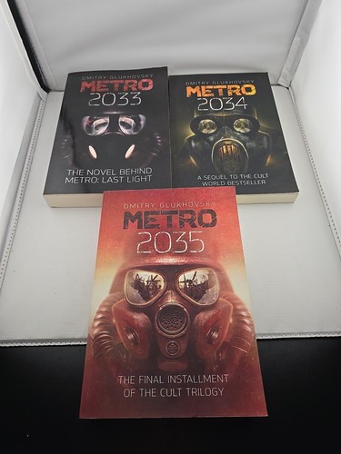 Metro: 2033, 2034, & 2035 Complete Series Dmitry Glukhovsky Book Set | eBay