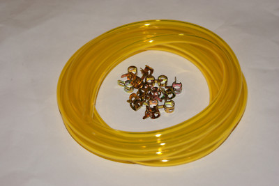 Clear Yellow Fuel Line ID: 3/16" OD: 5/16" 5FT METHANOL TESTED | eBay