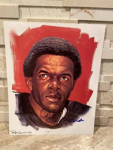 Gale Sayers Signed 8X10 Living Legends Ron Lewis Print | eBay