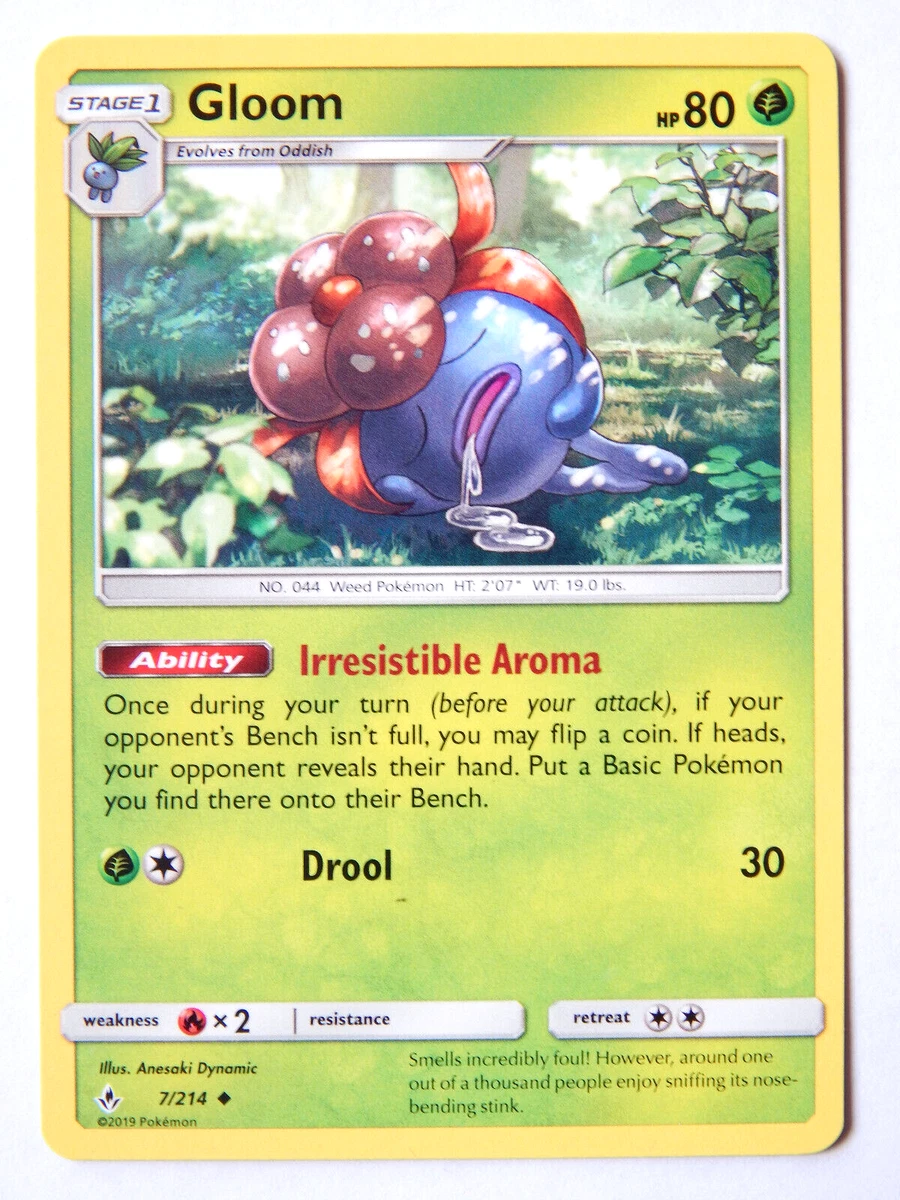 Gloom Card Pokemon