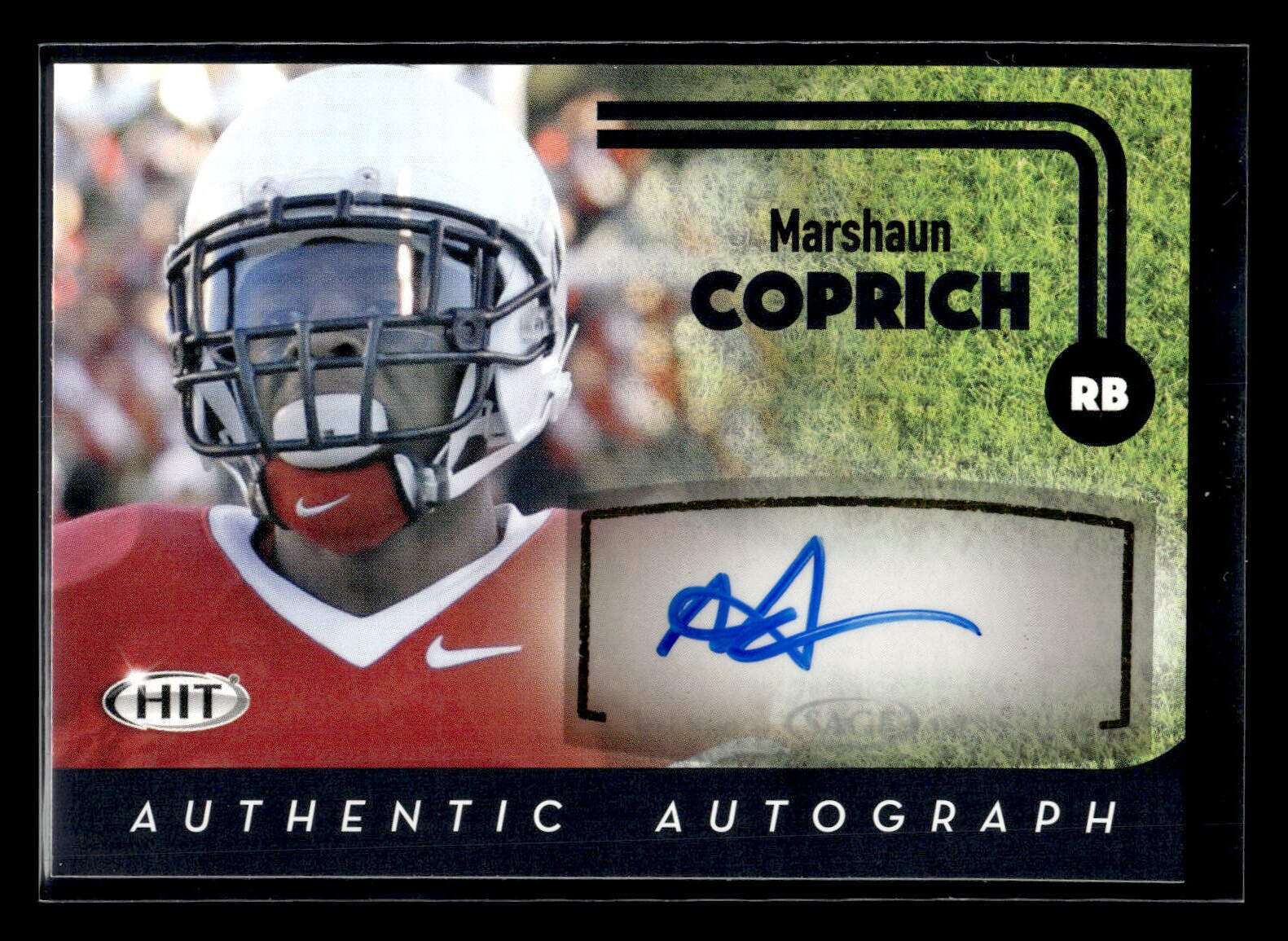2016 SAGE HIT #A31 Marshaun Coprich Autographs Illinois State Redbirds ...