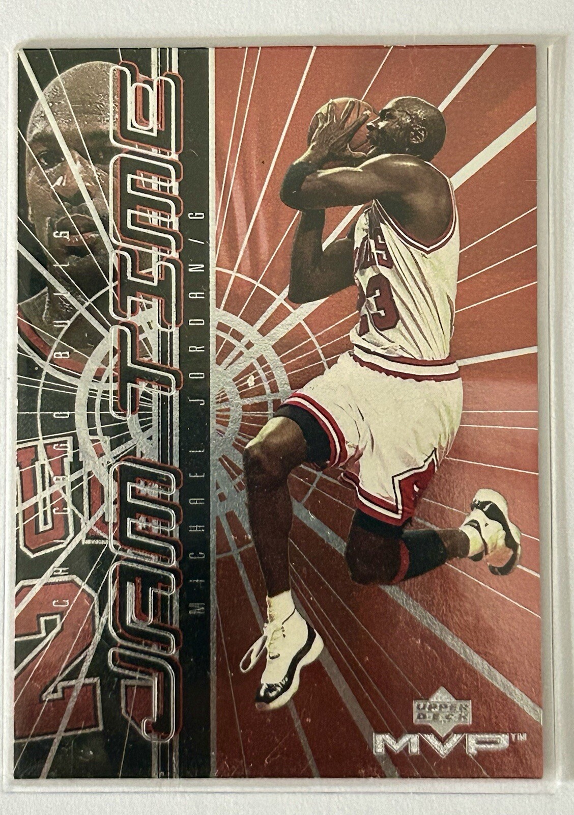 1999-00 UPPER DECK MVP MICHAEL JORDAN JAM TIME #JT1 CHICAGO BULLS | eBay