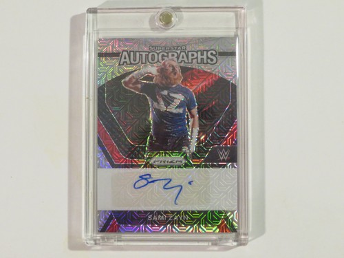 2024 Panini WWE Prizm Sami Zayn Auto #SA-SZN Superstar Autographs Mojo ...