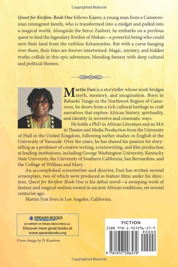 Martin Fusi Quest for Kwifon: Book One (Paperback) 9781957296579 | eBay UK