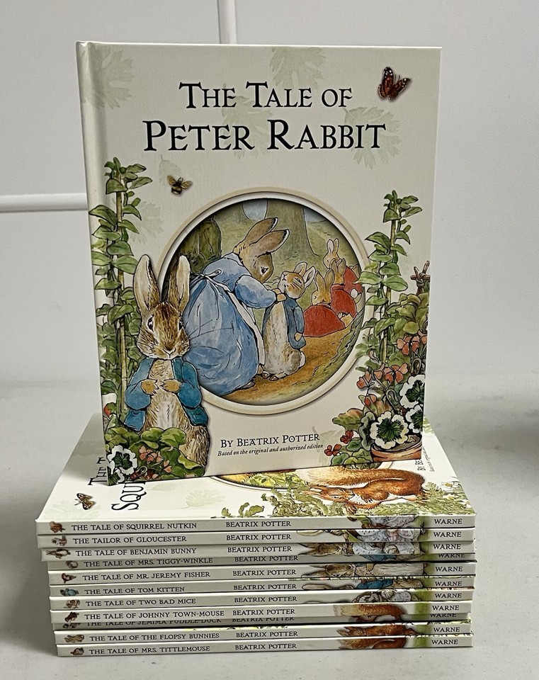 Brand New! Peter Rabbit Library: 12 Book Box Set by Beatrix Potter No ...