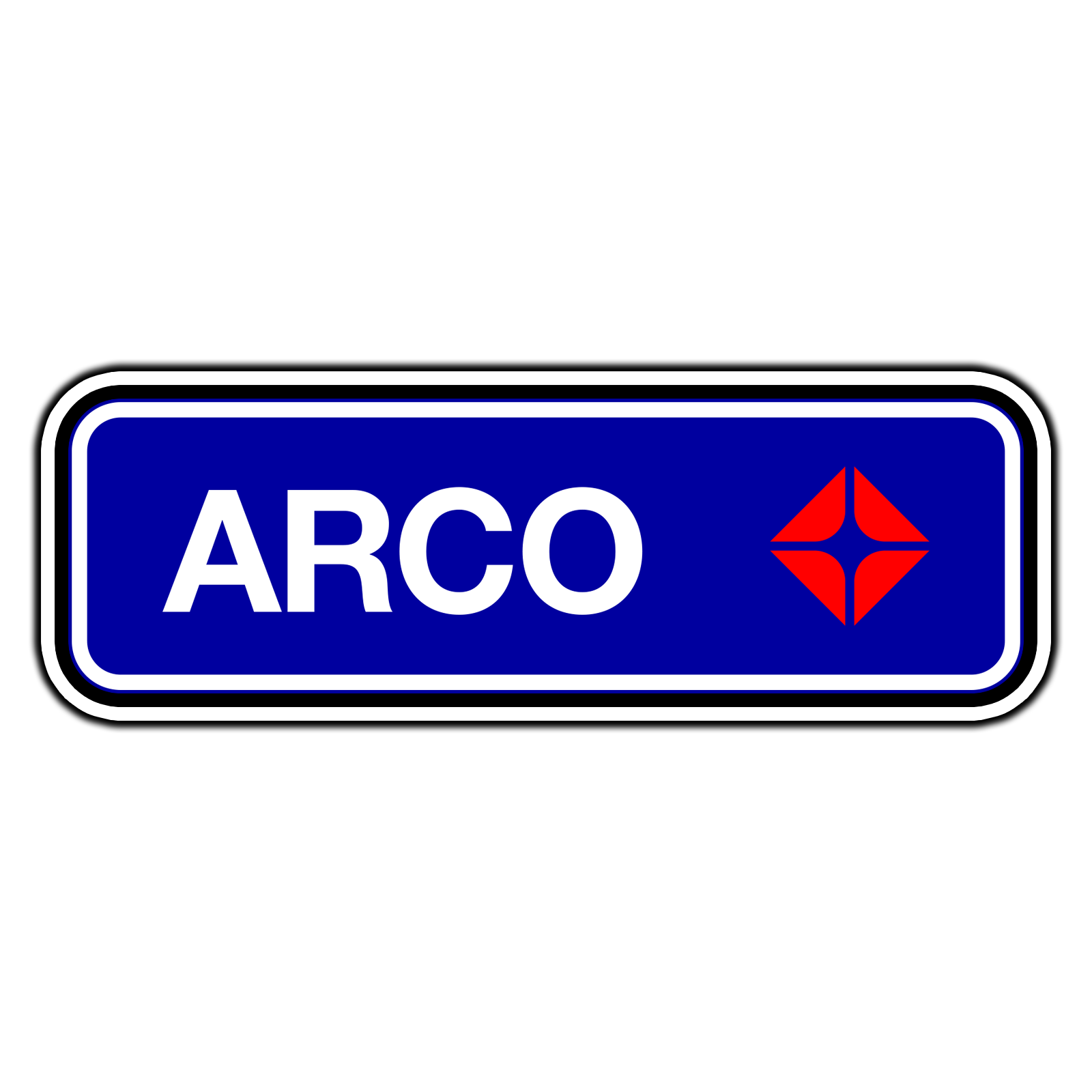 ARCO Gas Station Logo #1 Sticker Waterproof Vinyl Decal Die-Cut Laptop ...