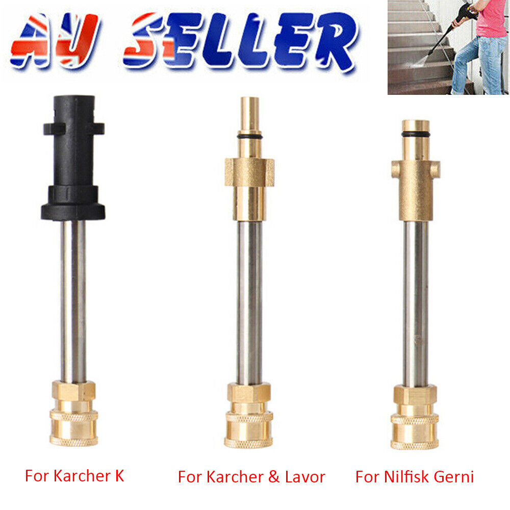 Pressure Washer Gun Adapter 1/4" Quick Connect Fitting Fit Lance Nozzle ...
