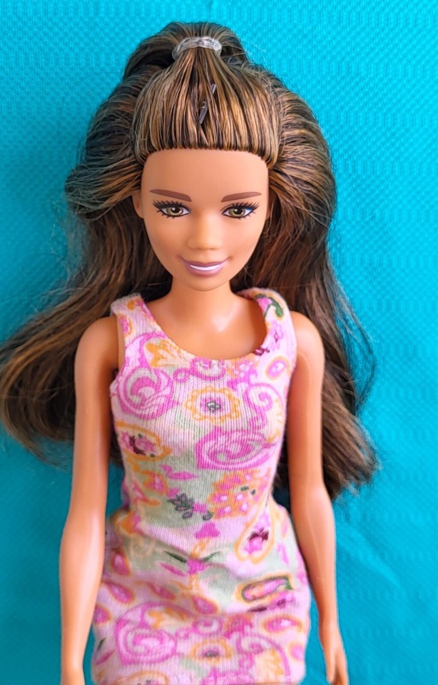 Hispanic Barbie Fashionistas #97 Petite Doll FJF57 ooak play collect ...