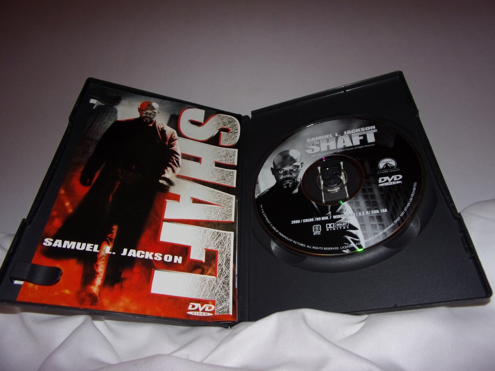 Shaft (DVD, 2000, Widescreen) Samuel L. Jackson, Christian Bale ...
