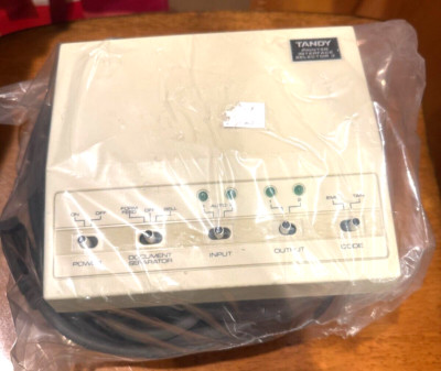 TANDY PRINTER INTERFACE SELECTOR 3 CAT 26-2844 | eBay