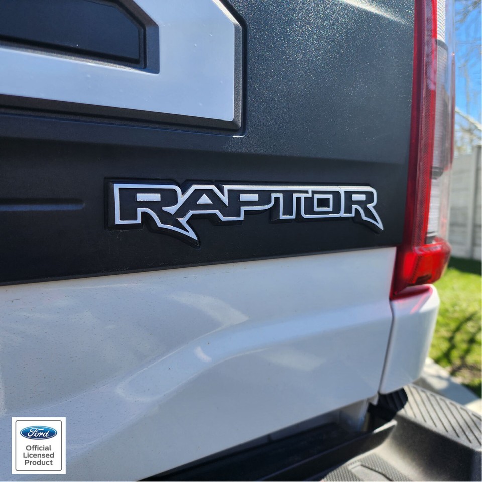 2021-2025 Ford Raptor F150 Tailgate Overlay Vinyl Decals Graphics F-150 ...