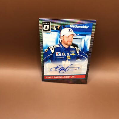 2019 Donruss Optic Dale Earnhardt Jr 1986 Retro Prizm Autograph Auto ...