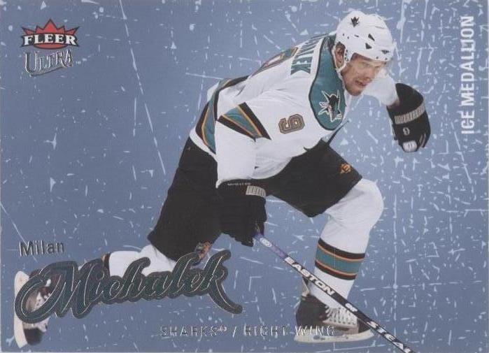 2008-09 Fleer Ultra - Milan Michalek #185 Ice Medallion /100 for sale ...