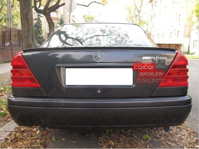1999-2005 Mercedes Benz W220 S Class S430 S500 Matte Black Trunk Lip ...