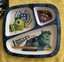 Disney Monsters Inc Sully & Toy Story Buzz Melamine Kids Plates Divided ...