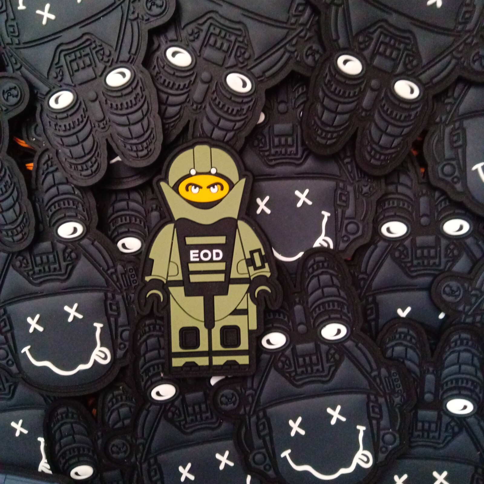 EOD Ordnance Explosive Patch Disposal Bomb patch EXPLOSIVE DISPOSAL ...