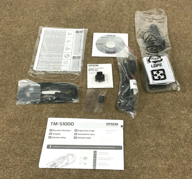 Lightly Epson Tm-s1000 CaptureOne Check Scanner Single Feed M236a for ...