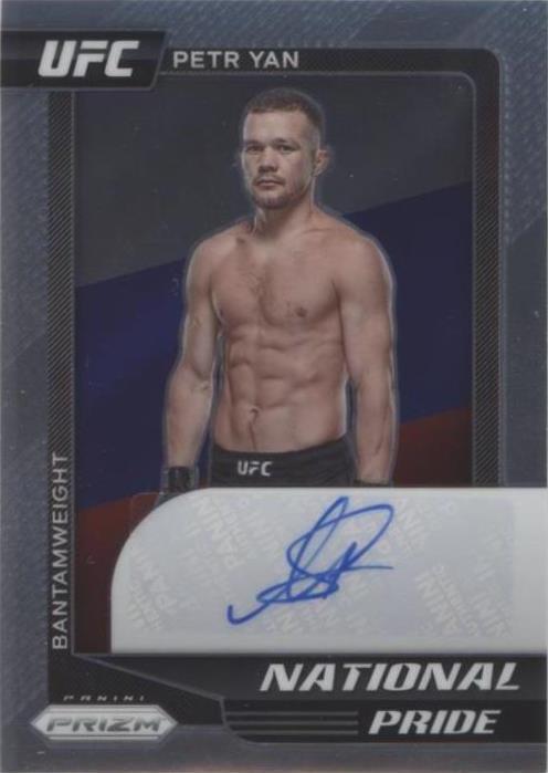 2021 Panini Chronicles UFC - National Pride Signatures Petr Yan #NP-PTY ...