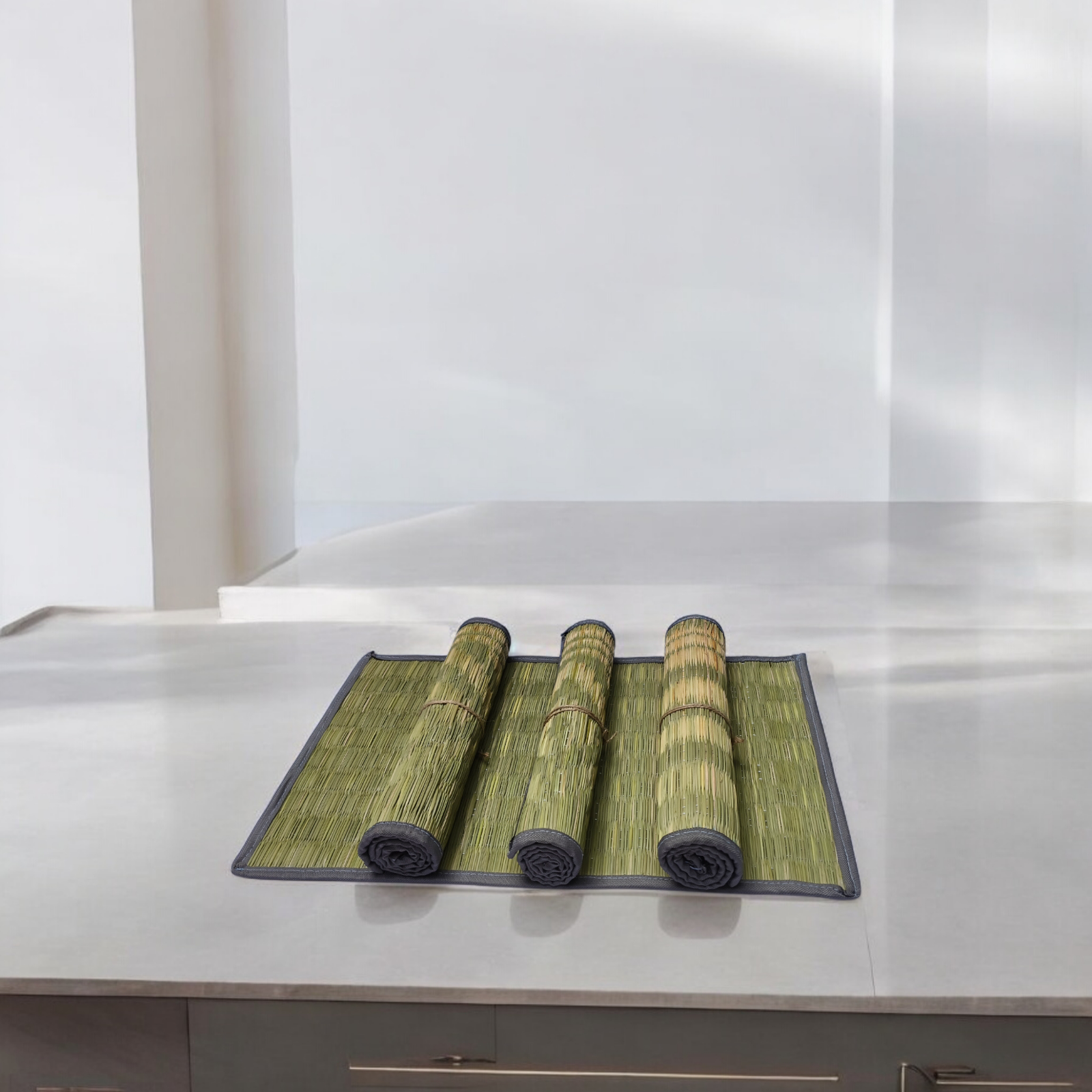 Handwoven Natural Reed Grass Table Mats – 12x18 Inches – Pack of 6 | eBay