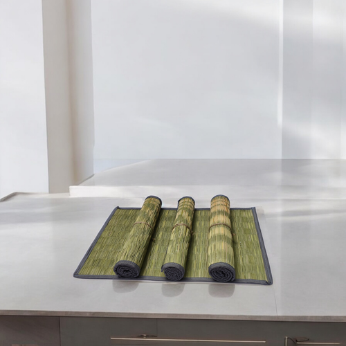 Handwoven Natural Reed Grass Table Mats – 12x18 Inches – Pack of 6 | eBay