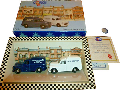 CORGI D13/1 MORRIS MINOR POLICE GATESHEAD/DOG VAN SET 1:43 | eBay
