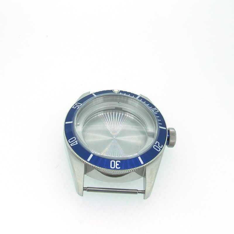 41mm Parnis Sapphire Crystal Watch Case Wristwatch Case for Miyota 8215 ...