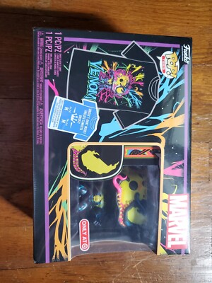 Funko POP! Marvel Blacklight Venom #869 Shirt Target Exclusive MEDIUM ...