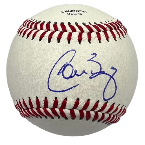 Carlos Baerga autographed signed baseball Cleveland Indians BAS | eBay