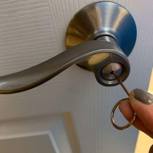 Interior Door Key Emergency for Bathroom Bedroom, Solid Pin,... | eBay