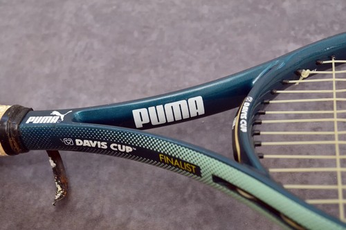 Puma DAVIS CUP FINALIST midsize vintage Tennis Racket racquet grip size ...