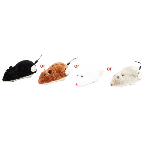 Wind Up Racing Mice,Realistic Looking Mice,Care Free Pet, 5.31 Inches ...