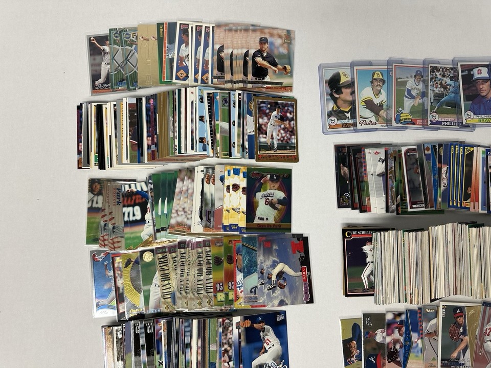 (~1900) Baseball Card Lot STAR PITCHERS - Glavine Fingers Seaver ...