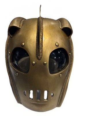 ROCKETEER HELMET CUSTOM MADE WITH DURABLE MATERIAL LEATHER STRAPS | eBay