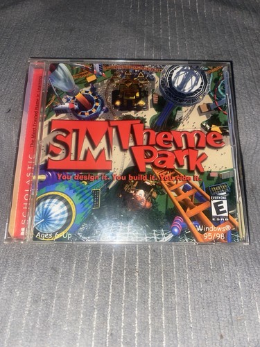 SIM Theme Park PC Windows 95/98 Electronic Arts (2000) | eBay